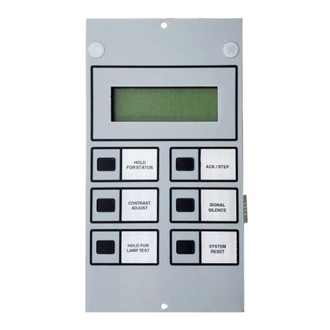 Notifier Lcd 80 Manuals Manualslib