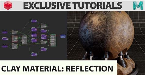 Redshift Clay Material Tutorial Series