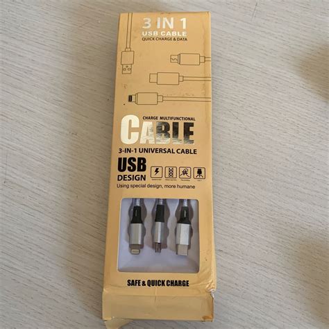 Yahoo オークション 3 In 1usbケーブル急速充電とデータ