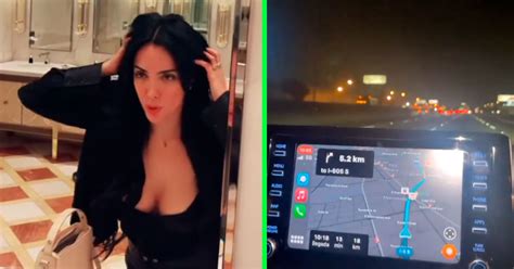 Rosángela Espinoza en Instagram raja de carreteras tras manejar en Estados Unidos Esto no es