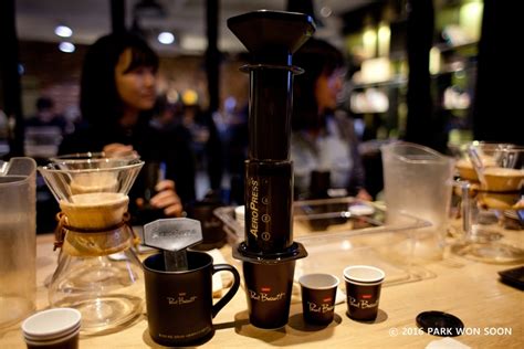 에어로프레스로 커피 추출하기