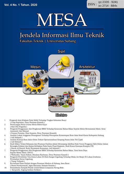 Perancangan Poros Utama Mesin Bubut Kayu Mesa Teknik Mesin Teknik