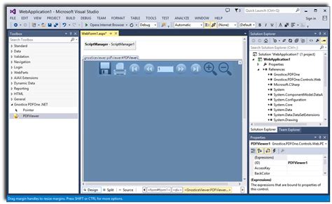 Getting Started With Pdfone Net S New Pdf Web Viewer Control For Asp
