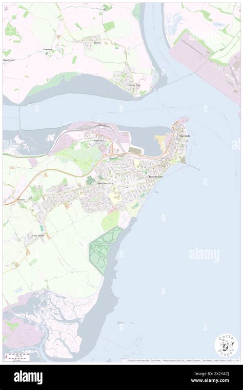 Essex Road Map Cut Out Stock Images And Pictures Alamy