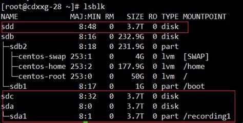 Linux使用parted格式化磁盘 Tangshow 博客园