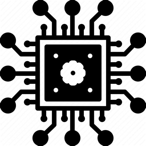 Hardware Circuit Chip Processor Microchip Motherboard Data Icon Download On Iconfinder