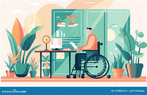 Generative AI Disability Employment Stock Photo Image Of Recruitment