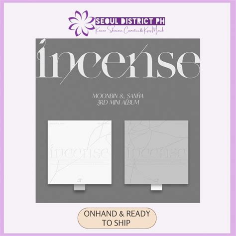 ASTRO Moonbin Sanha Rd Mini Album INCENSE Sealed Shopee Philippines