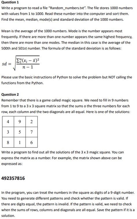 Solved Question Write A Program To Read A File Chegg