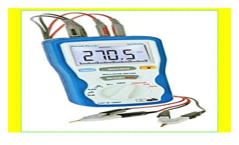 Peaktech Digital Milliohmmeterohm Meter 400 M Ω 4 Ω 40 Ω Mi