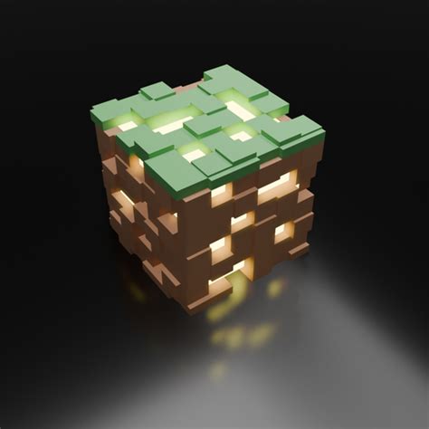 Stl File Minecraft Lamp 🔦 ・3d Print Object To Download・cults