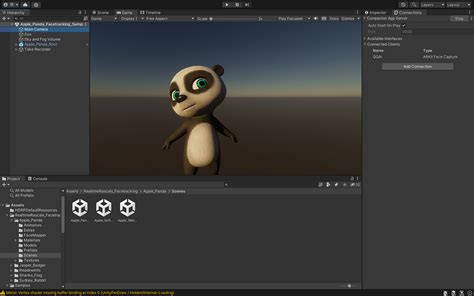 機器學習分類器在沈浸式環境之應用 — — 1 unity face capture tutorial by qqai swf lab