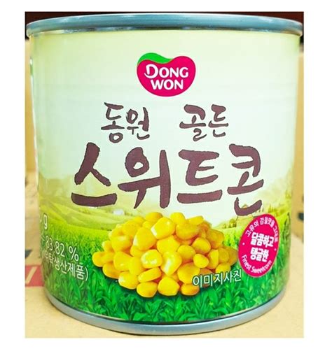 동원골든 스위트콘340gx12통 캔통조림옥수수 업소용 대용량 콘치즈 중식당용 티몬
