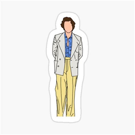 Harry Styles Snl Sticker For Sale By Alexia K Redbubble