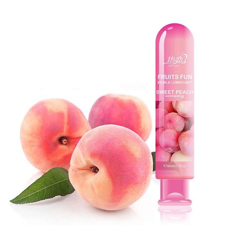 Fruit Flavored Water Based Personal Edible Gel Lubricant Adult Oral Fun