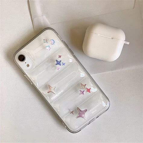 Ốp Điện Thoại Chống Bẩn Có Đệm Khí Chống Sốc Hình Ngôi Sao Cho Iphone 6