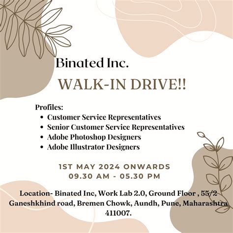 Pooja Deshmukh On Linkedin Walkin Customerservice Walkin Pune