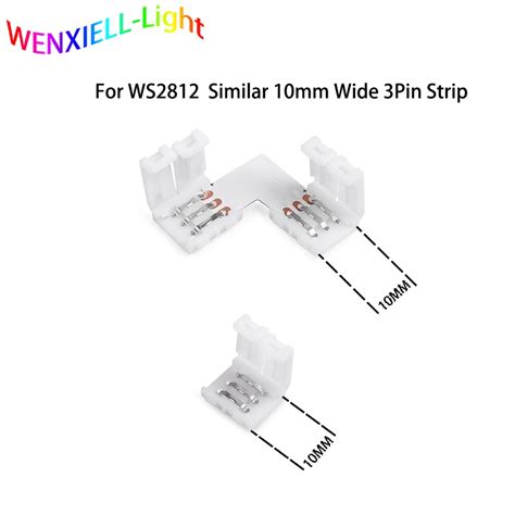 5pcs Free Soldering Shape For Ws2812 Ws2811 Sk6812 Similar To 3pin 10mm