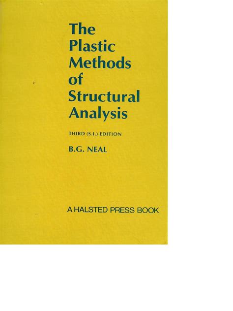 The Plastic Methods Of Fea Pdf