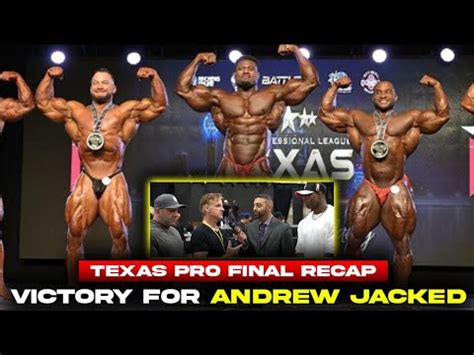 DRAMATIC FINISH Andrew Jacked WINS Texas Pro Chris Aceto Erin Banks