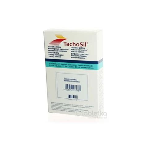 Tachosil Matrica S Tkanivovým Lepidlom Etabletka