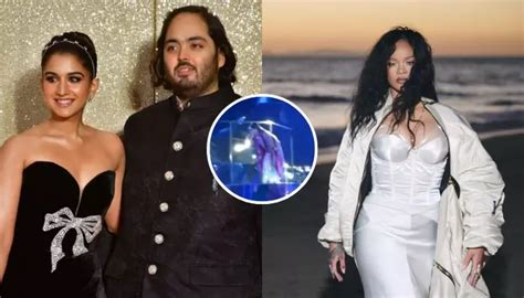 Rihannas First Ever Performance In India For Anant Ambani Radhika