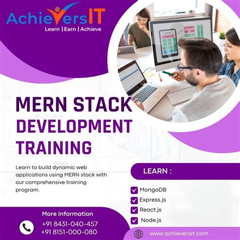achieversit trainings on linkedin mernstack fullstackdevelopment
