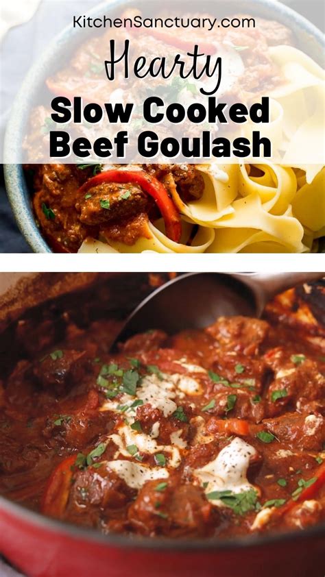 Hearty Slow Cooked Beef Goulash Artofit