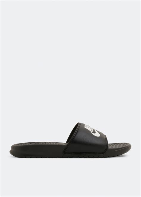 Nike Benassi Jdi Slides For Men Black In Uae Level Shoes
