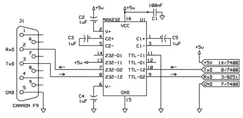 Rs232 Ttl схема
