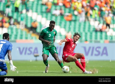 Abidjan Nigeria 18 Jan 2024 Guinée équatoriale vs Guinée Bissau