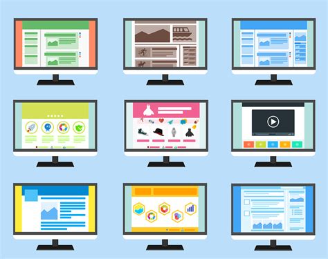 Website Page Template · Free Vector Graphic On Pixabay