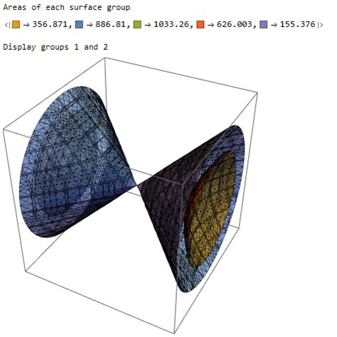 Graphics3d How Do You Calculate The Area Of A Surface With Edges In
