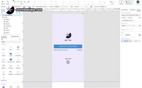 2024 的 120 个 Axure Libraries And Axure Templates 点子 空姐 框