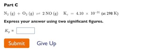 Solved Calculate Kp For Each Of The Following Reactions You Chegg