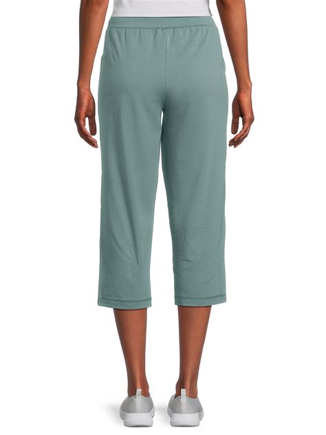 Athletic Works Womens And Womens Plus Core Knit Capri Sizes Xs 4x