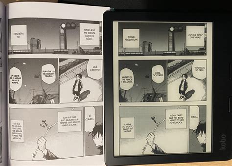 Kobo Libra 2 Manga Page Comparison With Koreader Auto Crop R Kobo