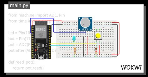 Botão E Velocidade Esp32 Wokwi Esp32 Stm32 Arduino Simulator