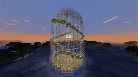 Glass Dome In Minecraft
