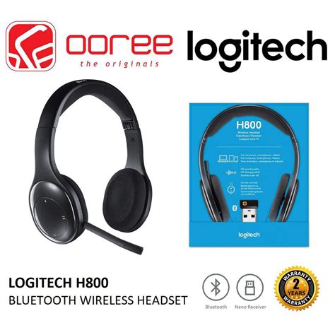 Logitech H800 Wireless Bluetooth Headset With Usb A Nano Receiver