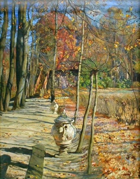 Исаак Бродский (1883-1939) | Пейзажи, Рисунки пейзажей, Осенний пейзаж