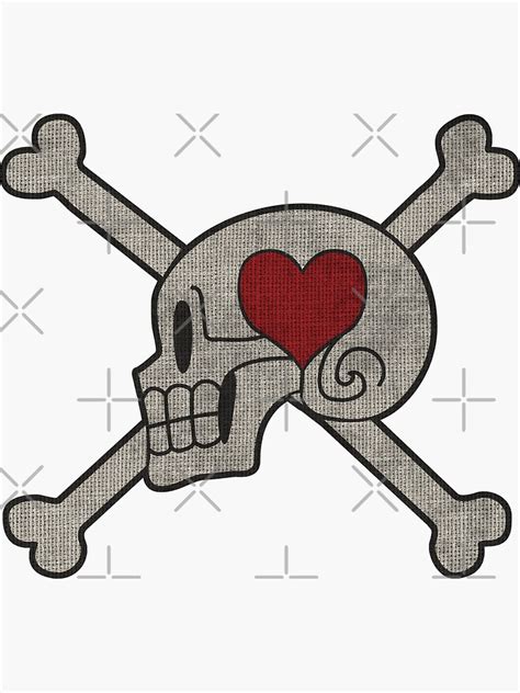 Op 14 Flag Of The Alvida Pirates Sticker For Sale By Cleobule