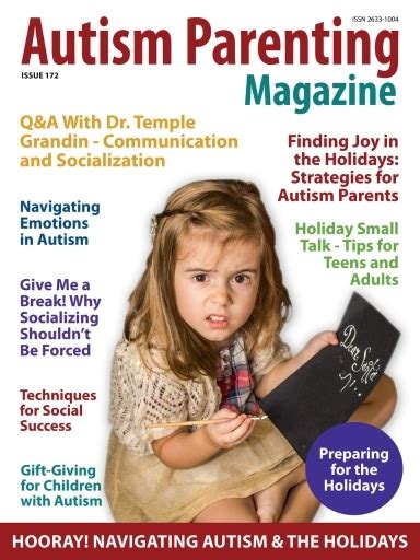 Issue 172 — Hooray Navigating Autism And The Holidays Autism