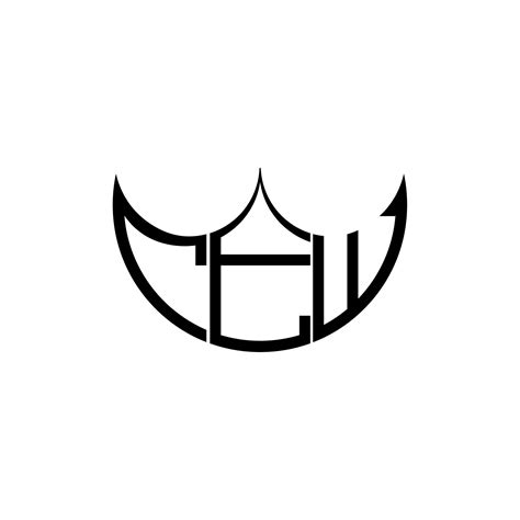 Cew Letter Logo Design Cew Creative Initials Letter Logo Concept Cew