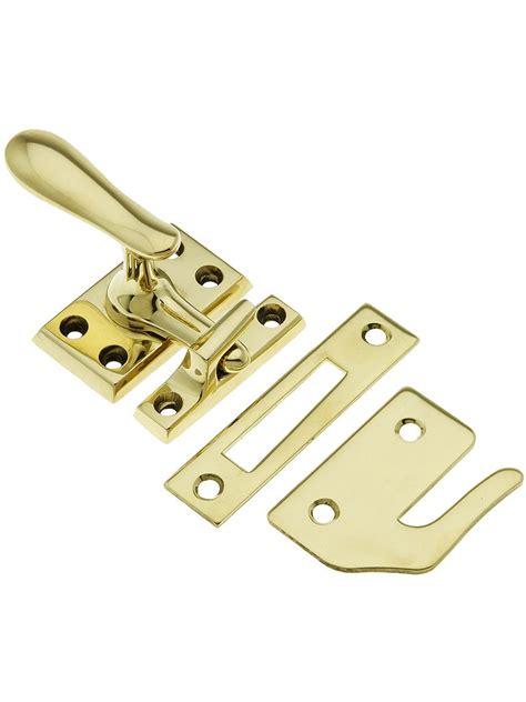 Large Solid Brass Casement Latch House Of Antique Hardware