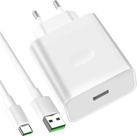 Oppo Cargador Supervooc 45w Usb Carga Rápida Cargador Original Oppo