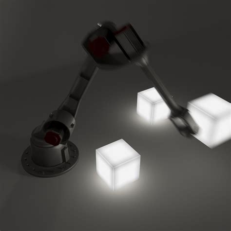 로봇 팔 애니메이션 로봇 손 3d 모델 12 Max Free3d
