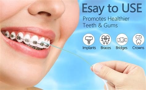Super Floss Dental Floss For Braces Pre Cut Strands 2