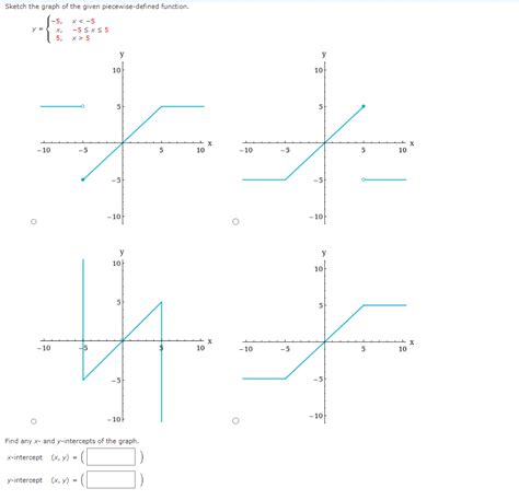 solved sketch the graph of the given piecewise defined
