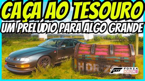 CAÇA AO TESOURO UM PRELÚDIO PARA ALGO GRANDE FORZA HORIZON 5 fh5